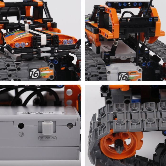 STEM Remote Control Building Kit - BIRANCO. 3 in 1 RC Tracked Racer ...